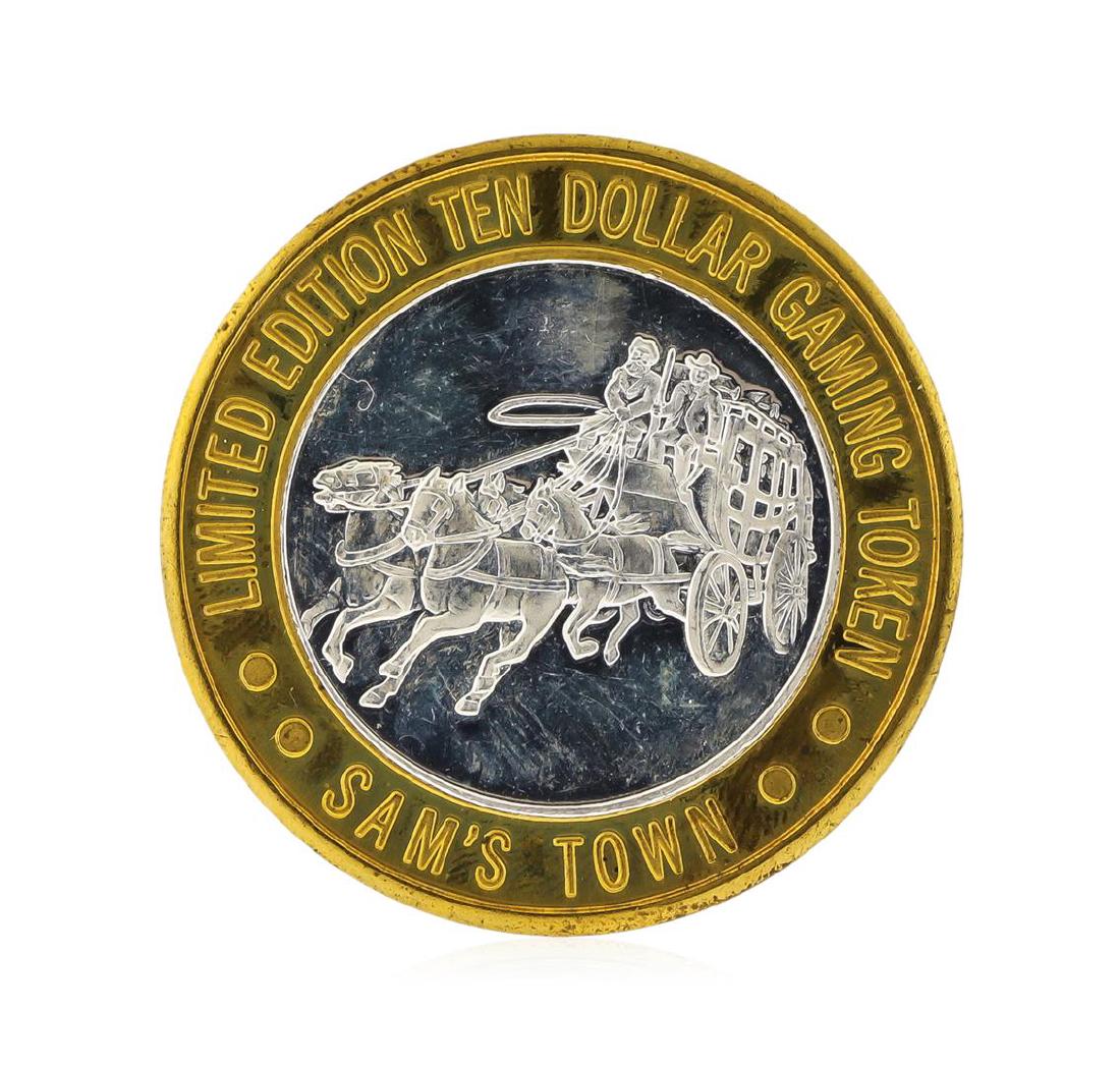 Limited Edition $10 Las Vegas .999 Silver Gaming Token