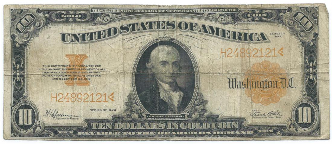 The Glory Bank 1834 $20 Satirical Note