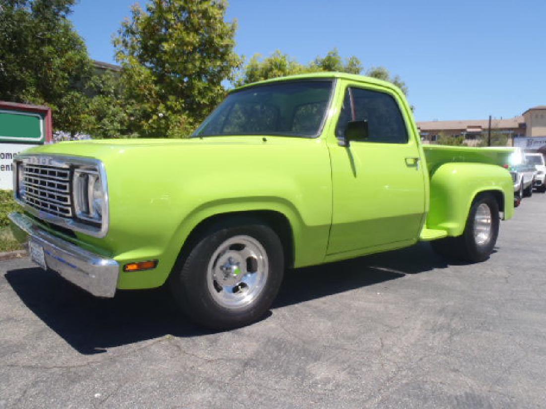 1977 Dodge D100 Stepside Pro Street Pickup Truck - Jan 23, 2019 ...