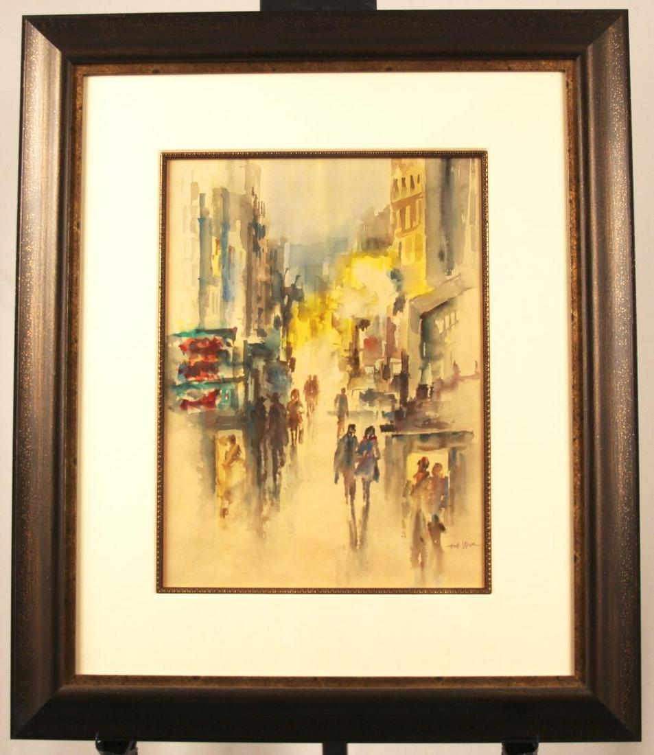 Original Watercolor By Listed Artist Won Hoe - Apr 26, 2020 | Seized ...