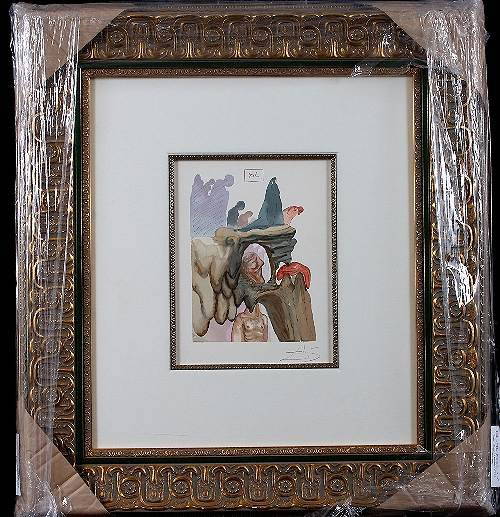 Salvador Dali The Prevacators 22 Autographed Salvador Dali The Prevacators 22 Autographed