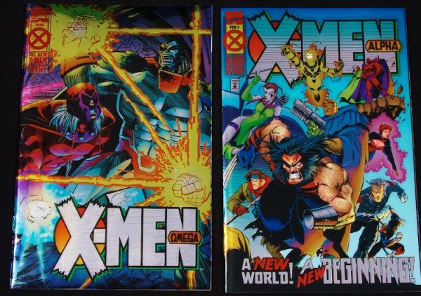 318: The X-Men Alpha Omega Foil Vintage Comic Books CB3 - Oct 17, 2009 ...