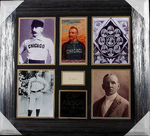 416: Cap Anson Autographed Collage