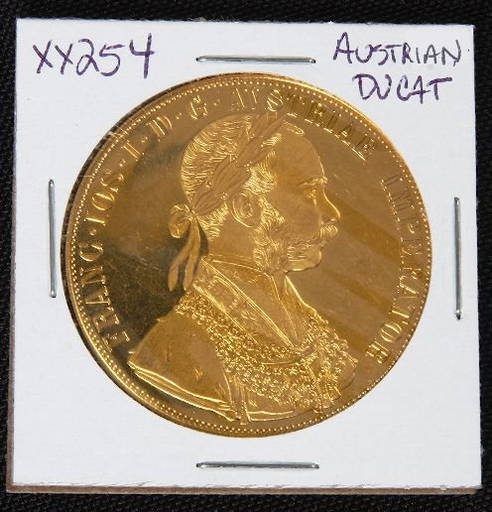 1915 Austrian Ducat 24kt. .442gm. Gold Coin XX254 - Feb 21, 2010 ...
