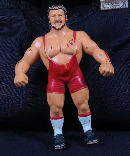58: Vintage 1980's Ted Arcidi 7" Wrestling Figurine