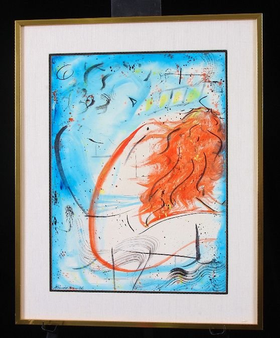 413: Kenneth Stancin Original Surrealist Painting c. 19