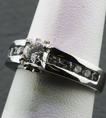 Diamond Unity Ring .85 Diamonds A165 Full Apprais