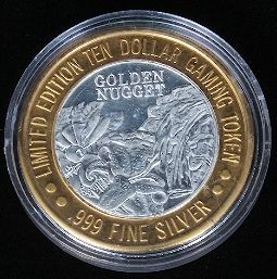 Limited Edition $10 Gaming Token From The Golden Nugget