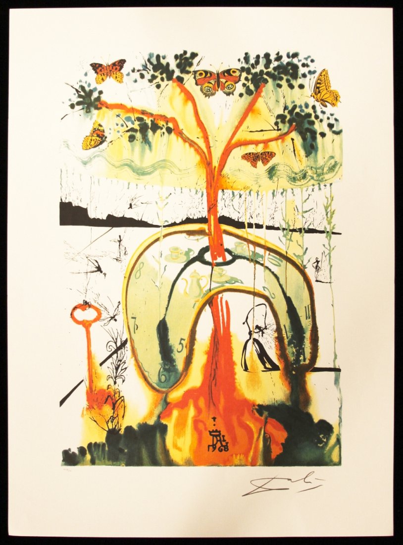 Salvador Dali "Mad Tea Party" Fine Art Print AP470