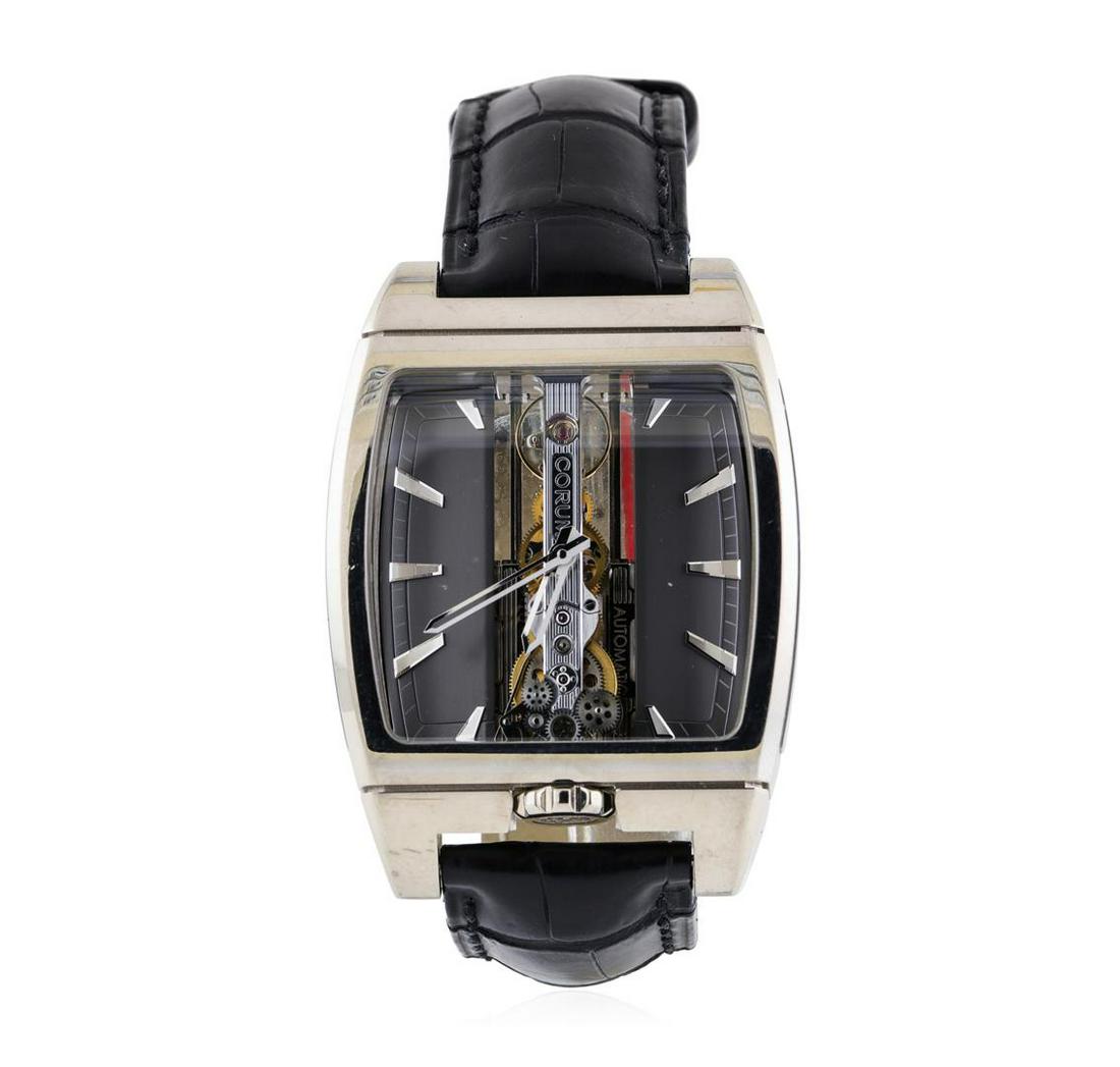 Corum Mens Skeleton Case Golden Bridge Automatique Wristwatch Auction
