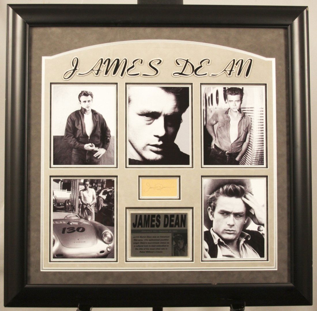 James Dean Autographed Photo Collage Sm72