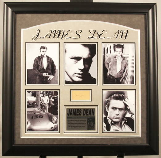 James Dean Autographed Photo Collage Sm72
