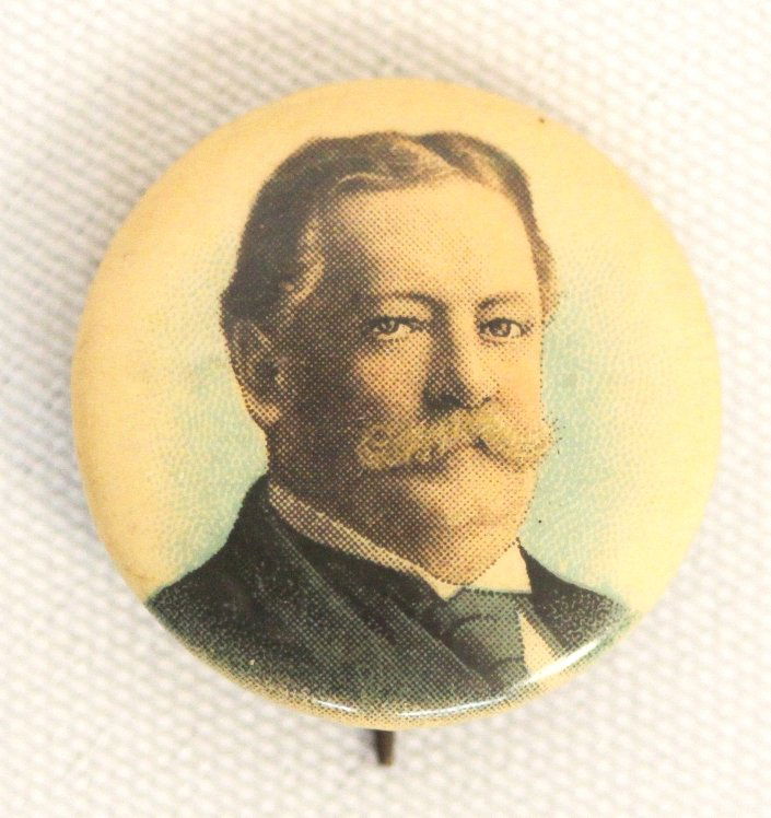 President Taft Political Pin Button Circa 1912 ED1217