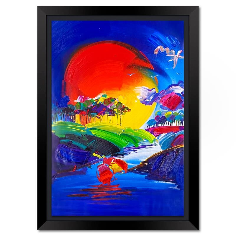 Sunrise 2000 By Peter Max Auction