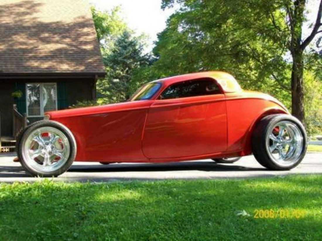 Custom 1933 Ford Speedster Coupe Hotrod!