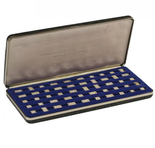 Franklin Mint Emblems Of America's Greatest Cars Silver