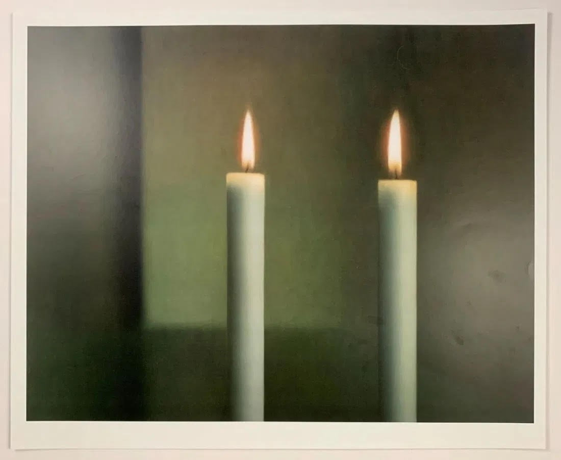 Gerhard Richter - Two Candles Auction
