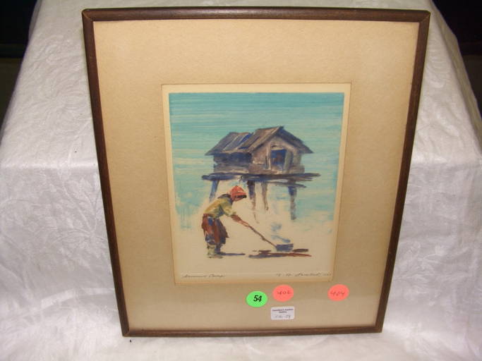 Theodore Lambert, (american, 1905 1960), Summer Cam