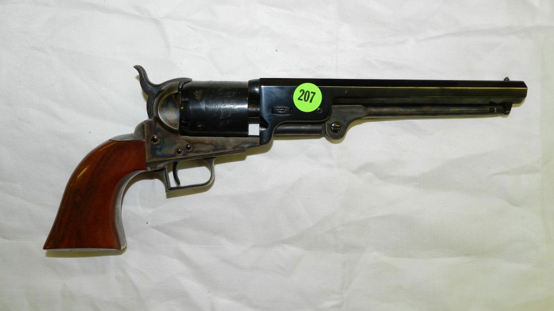 207: Colt Model 1861 Navy 36 Cal Black Powder Revolver