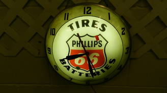 Original Phillips 66 double bubble advertising clock - Dec 12, 2015 ...