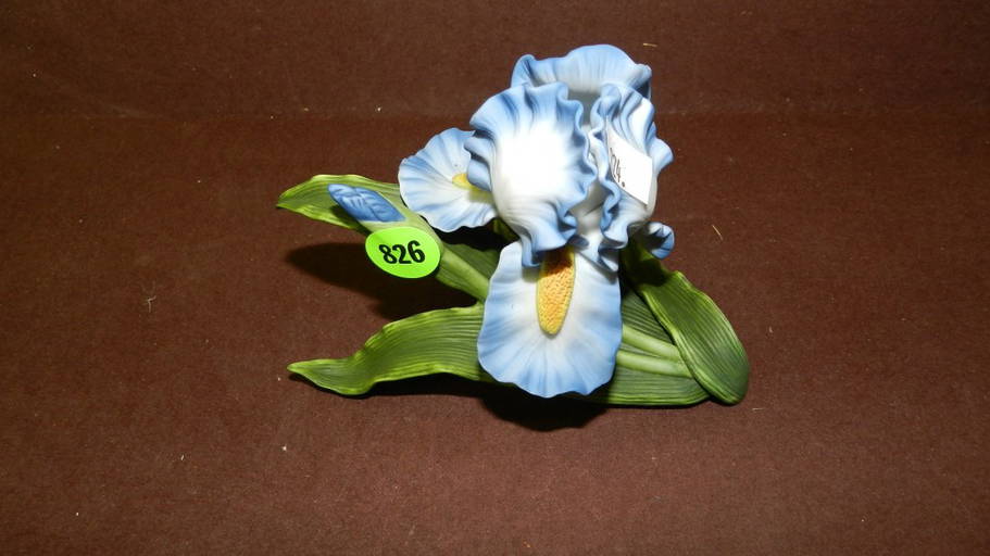 Porcelain Painted Flower