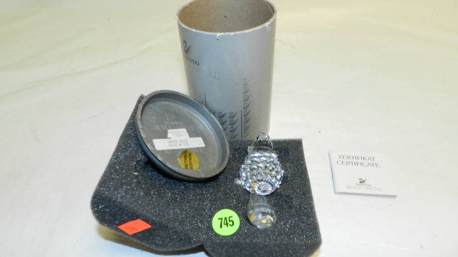 Swarovski Crystal Beaver In Box