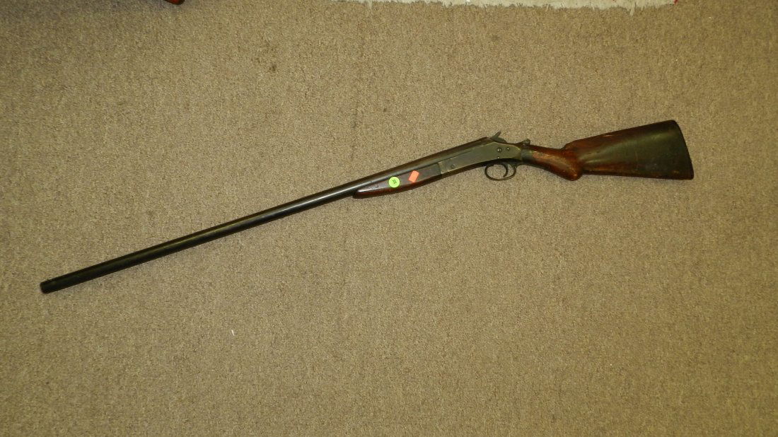 Vintage single shotgun, Victor Plain company, 12 gauge,