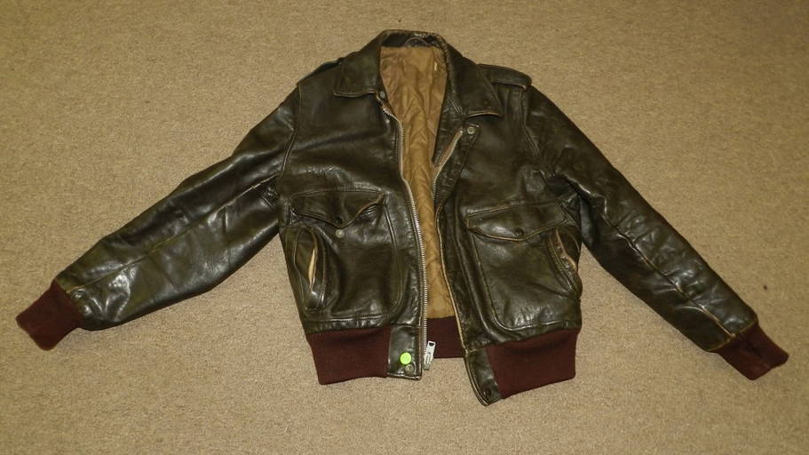 Original Wwii Leather Bomber Jacket