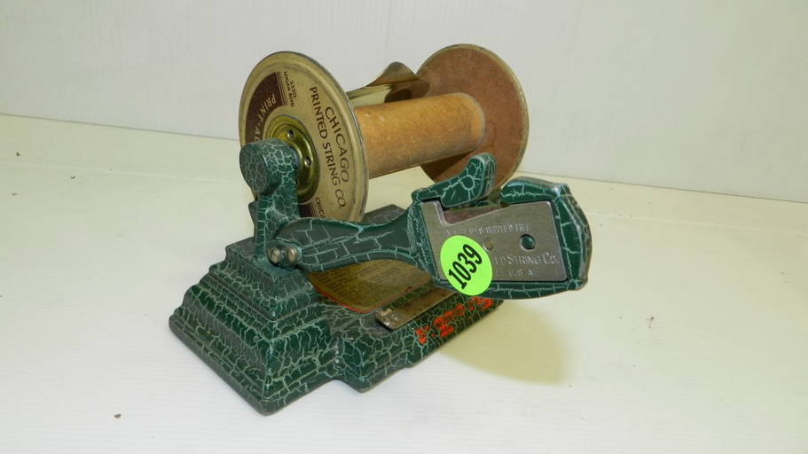 Antique String Holder And Cutter