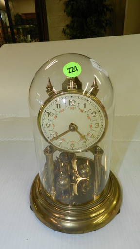 Vintage Dome Anniversary Clock, Key Wind