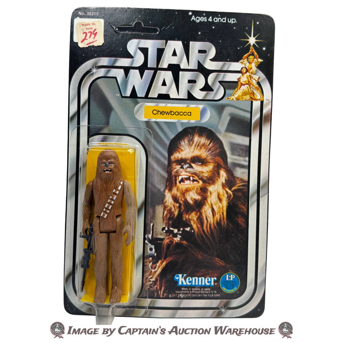 Star Wars Chewbacca Kenner 1977 Action Figure Auction