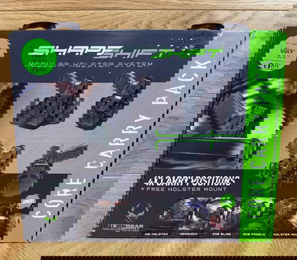 Alien Gear Shape Shift Modular Holster System Rh Glock 19, 23, 32