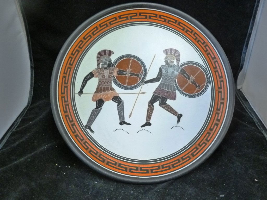 Hand Made ancient Greek plate