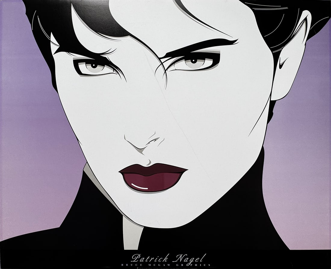 Patrick Nagel Bruce Mcgaw Graphics Commemorative Series Lithograph 1995 ...