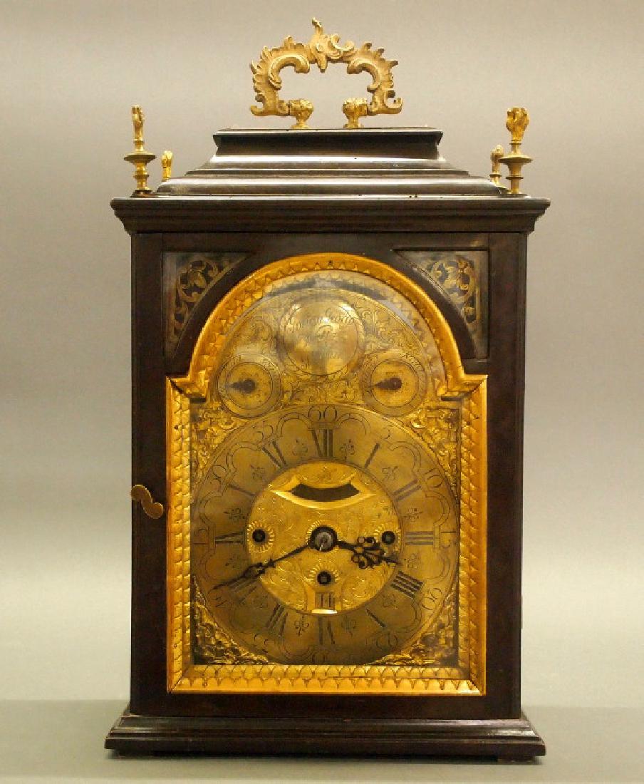 Austrian Baroque bracket clock