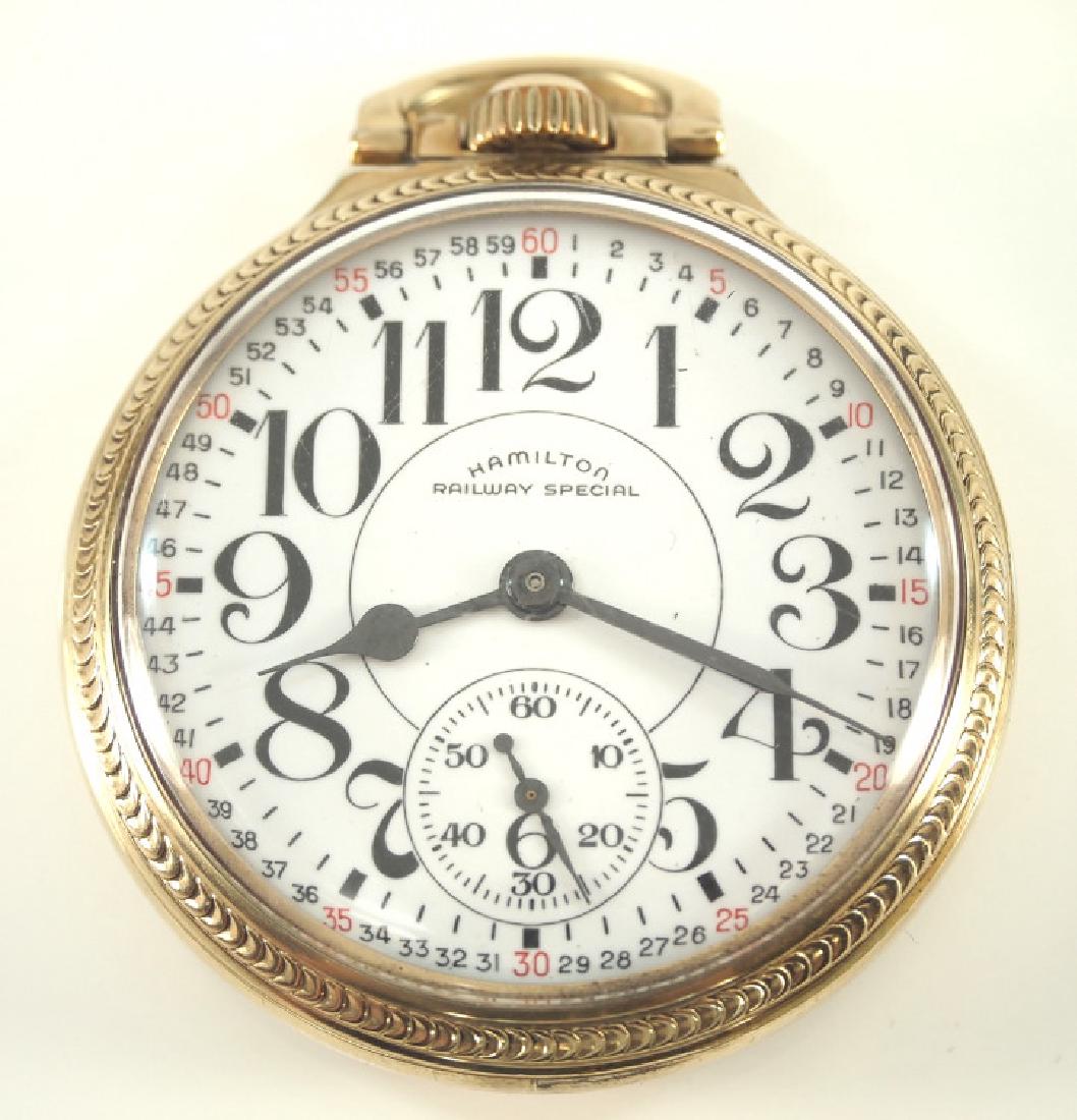 Hamilton Model 992b "railway Special" Pocket Watch
