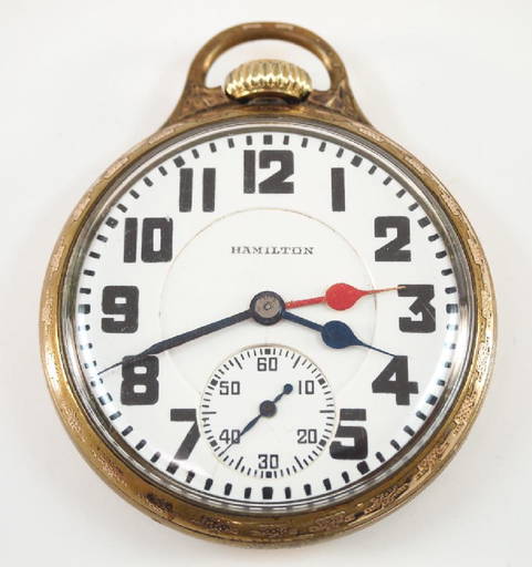 Hamilton 992 "dual Time Zone" Pocket Watch