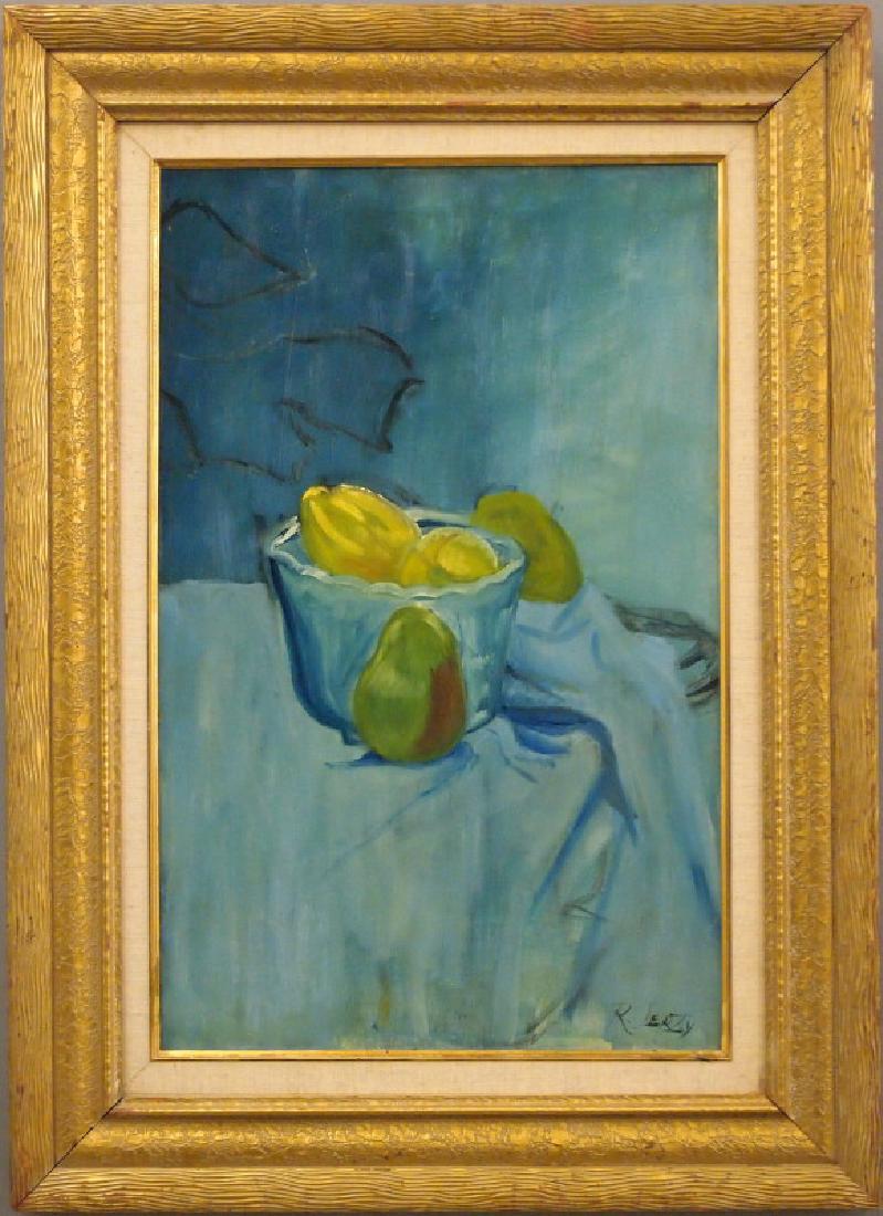 Richard Jerzy still life with pears