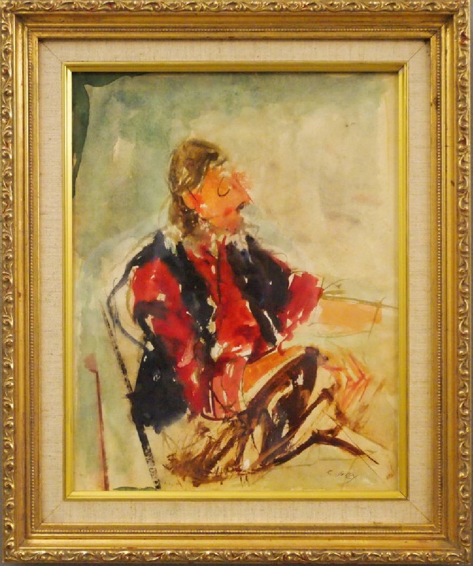 Richard Jerzy watercolor