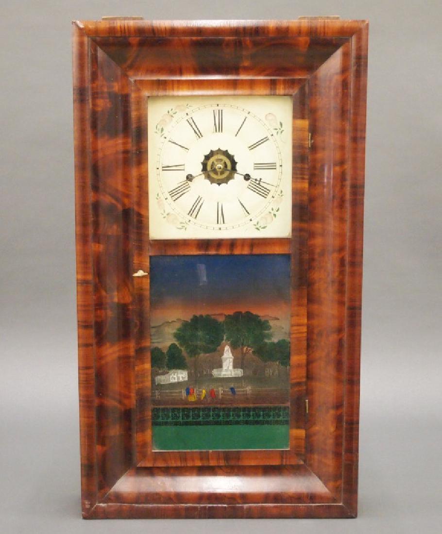 E N Welch 8-day ogee clock