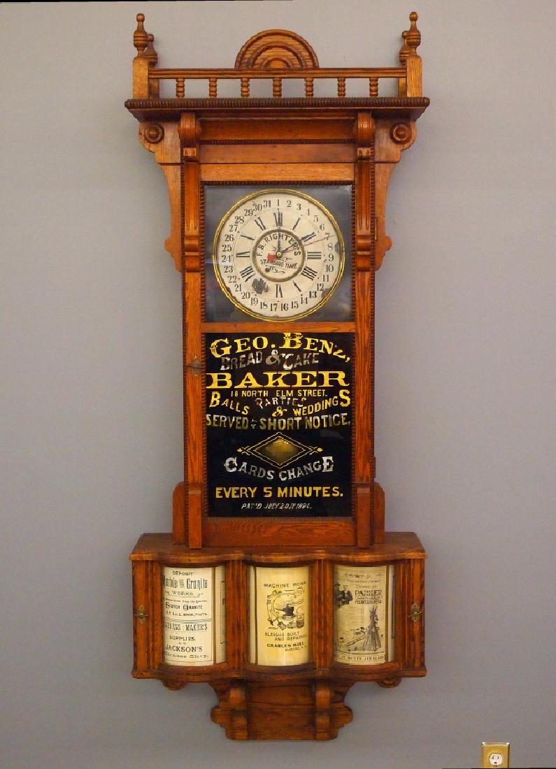 Sidney Advertising clock - Nov 04, 2017 | Schmidt's Antiques Inc. Since ...