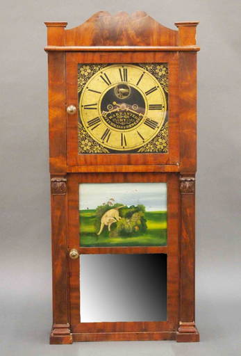 Hotchkiss & Benedict (asa Munger) Shelf Clock