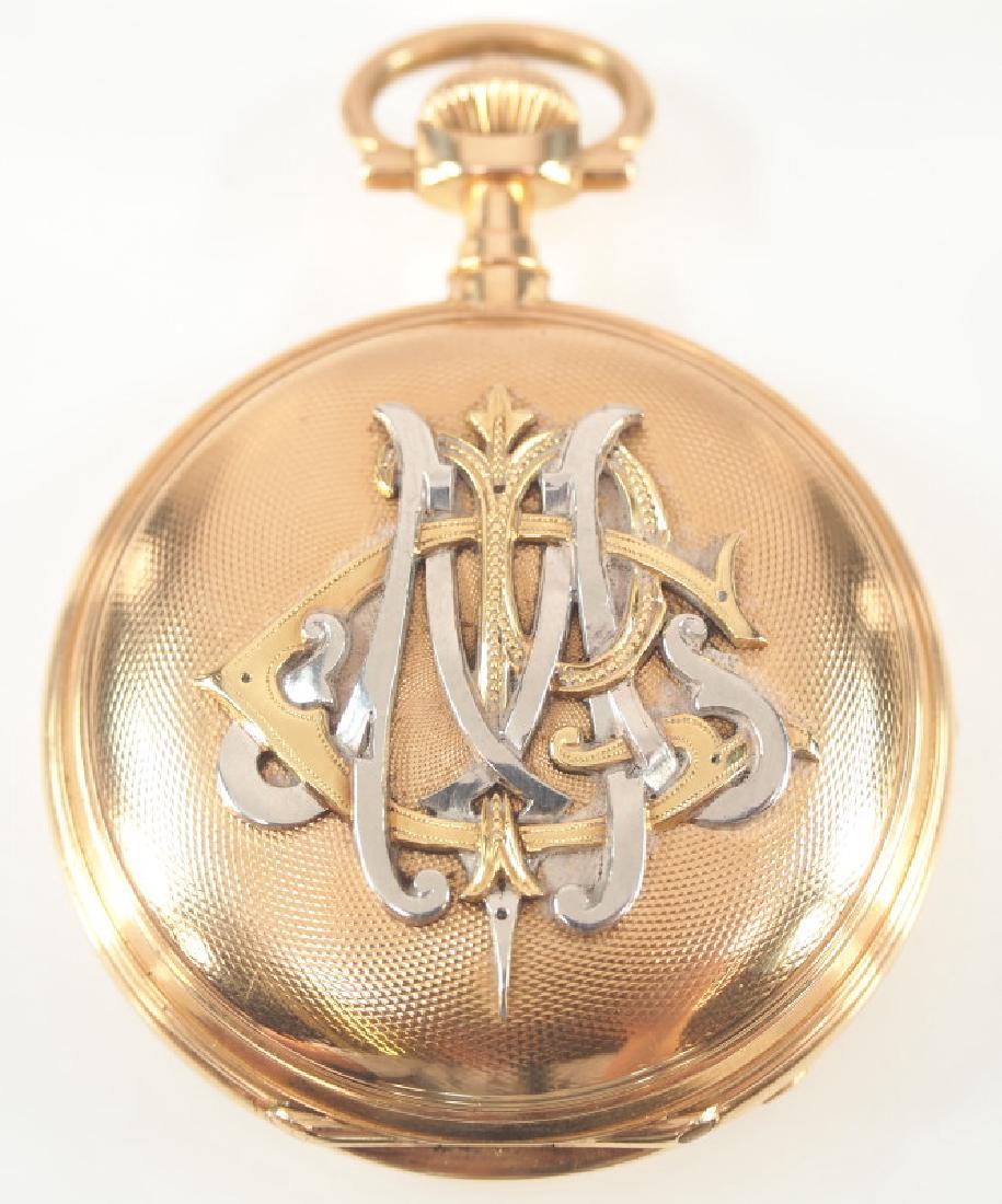 Humber Ramure 18k pocket watch