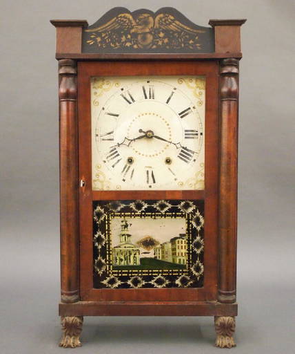 Hopkins & Alfred Column & Splat Shelf Clock