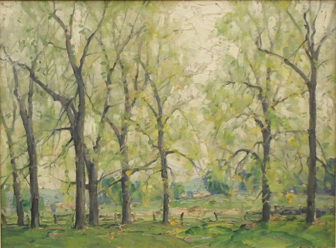 Frank S. Chase Spring Landscape