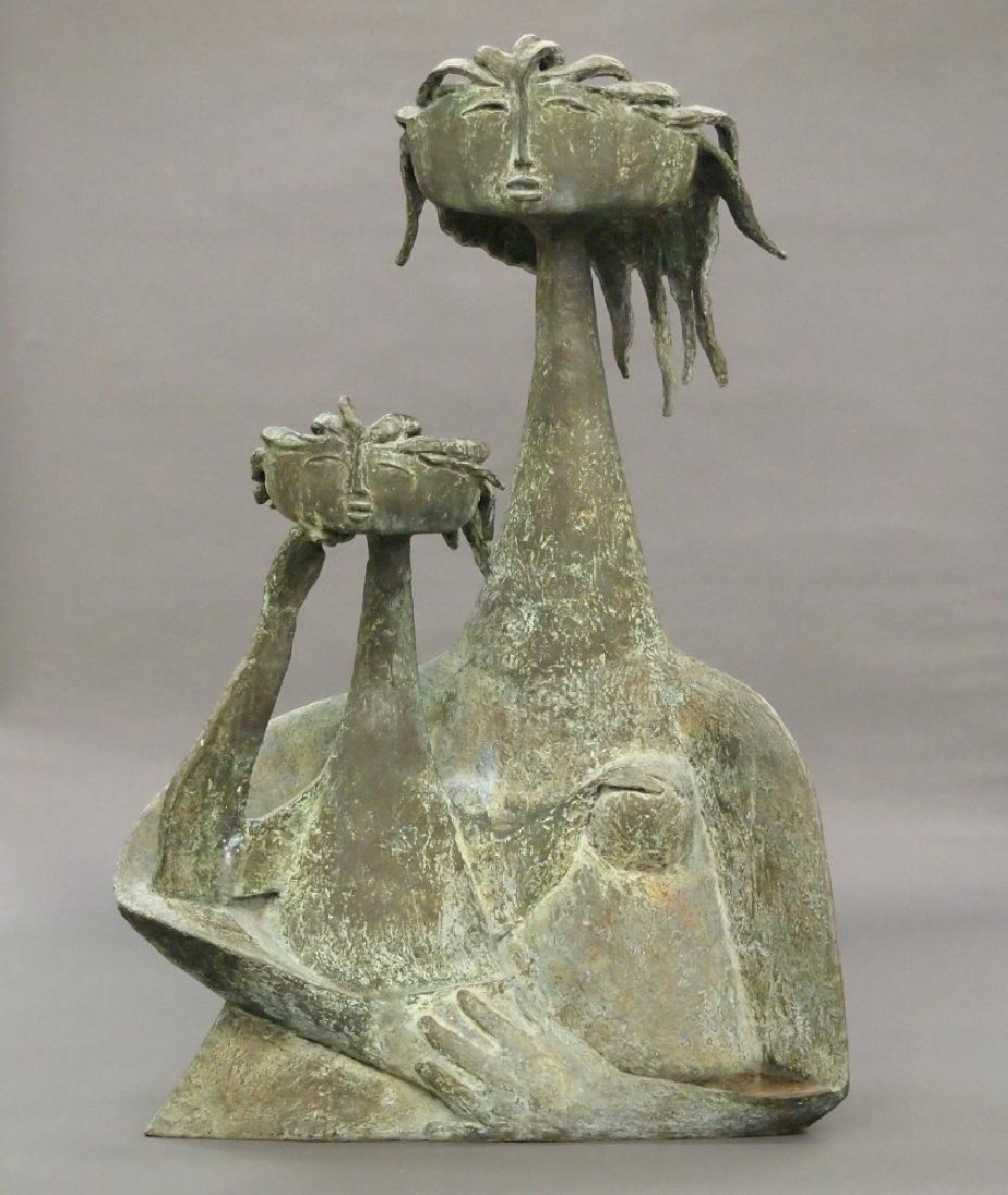 Angel Botello Bronze sculpture