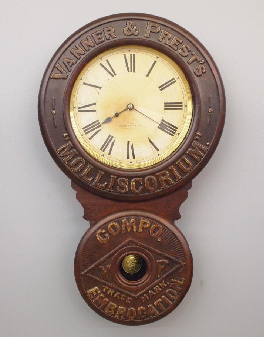 Baird's Advertising clock