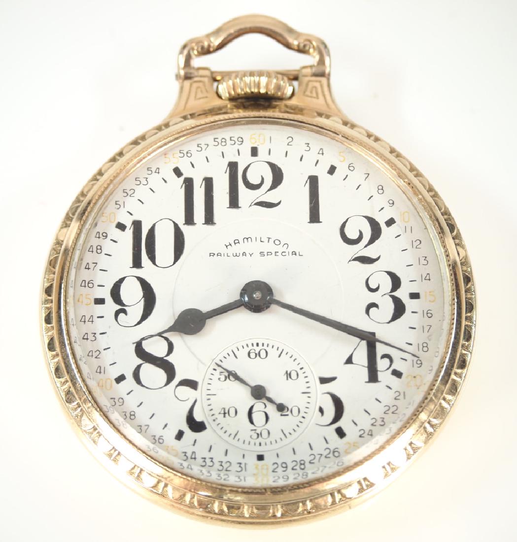 Hamilton 992b Railroad Watch W/box