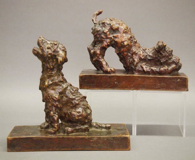 2 E.b. Parsons Bronze Sculptures