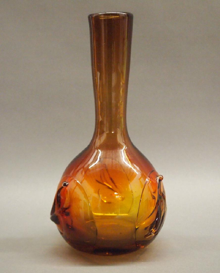Labino art glass vase